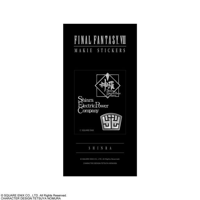 [Pre-Order] FINAL FANTASY VII Makie Metallic Decoration Stickers | NEWS ...